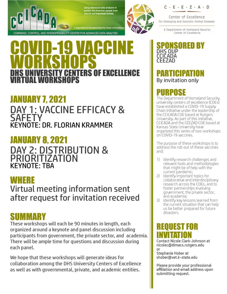 COVID-19 Vaccine Workshops